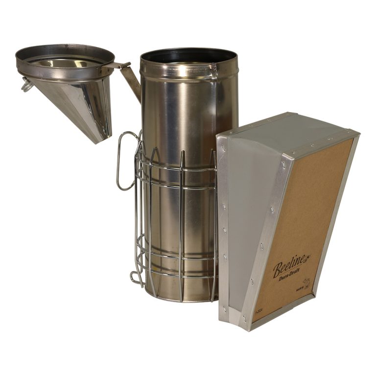 10" Heavy Duty Smoker with Beeline Bellows - Beeline Woodenware