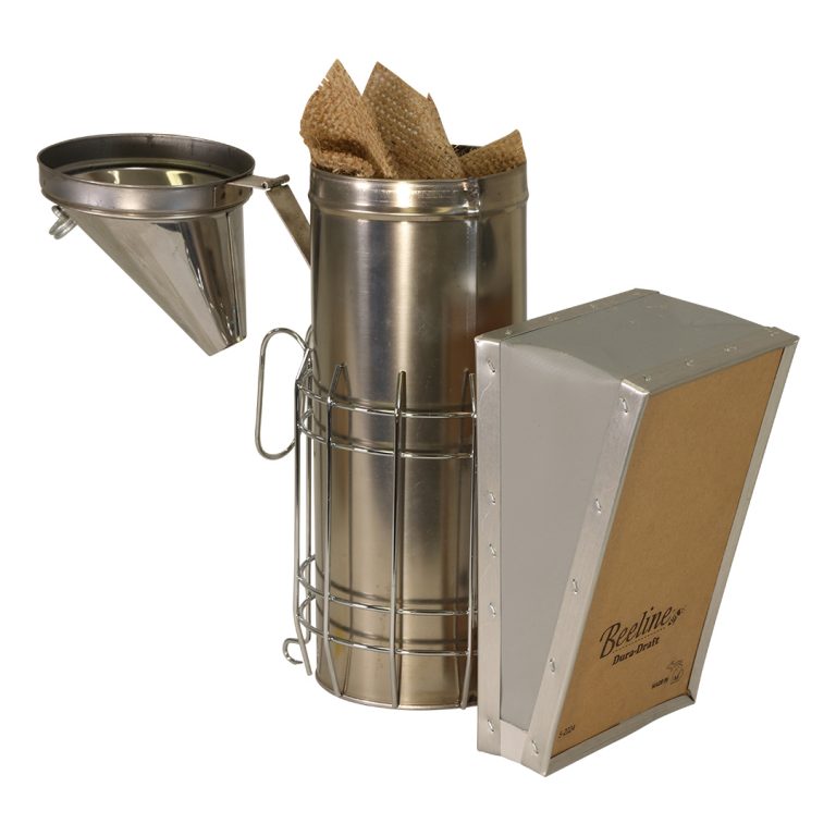 10" Heavy Duty Smoker with Beeline Bellows - Beeline Woodenware