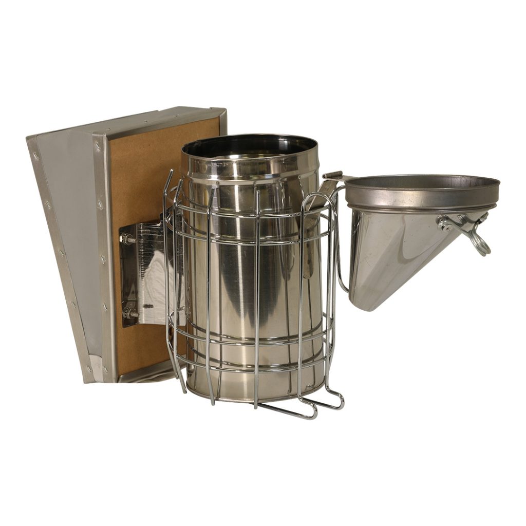 7" Heavy Duty Smoker with Beeline Bellows - Beeline Woodenware