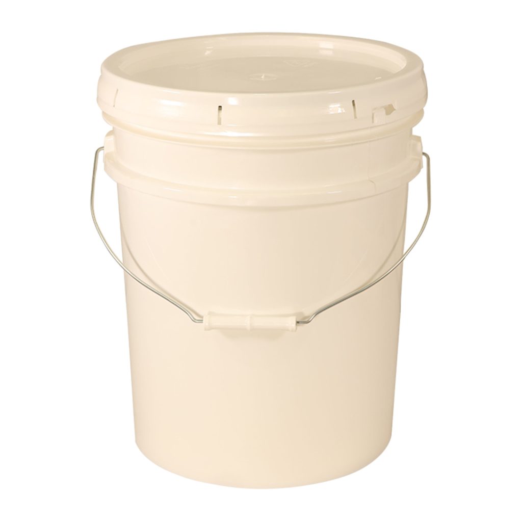 5-gallon Bucket with Lid - Beeline Woodenware