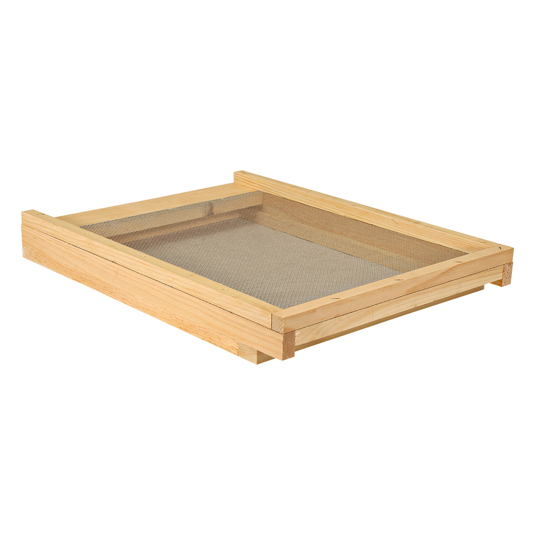 Screened Bottom Board - Assembled Commercial 10-frame - Beeline Woodenware